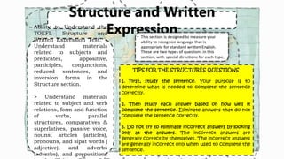 Tips and tricks to achieve 500 TOEFL Score | PPTX