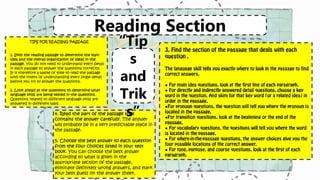 Tips and tricks to achieve 500 TOEFL Score | PPTX | World/International ...