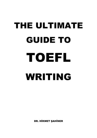 Toefl writing | PDF