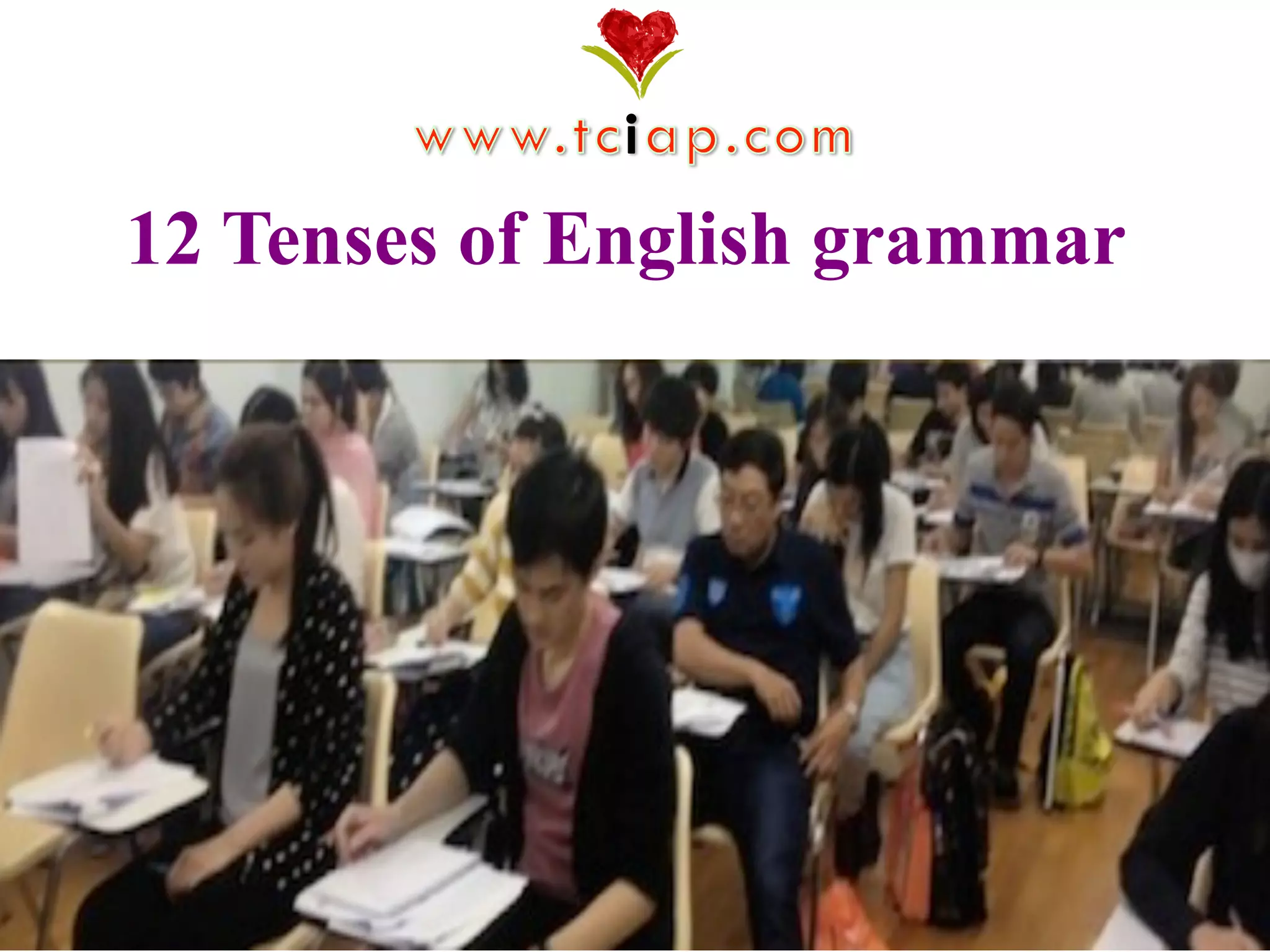 Toeic 12 tenses englishgrammer | PDF