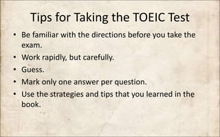 TOEIC | PPT