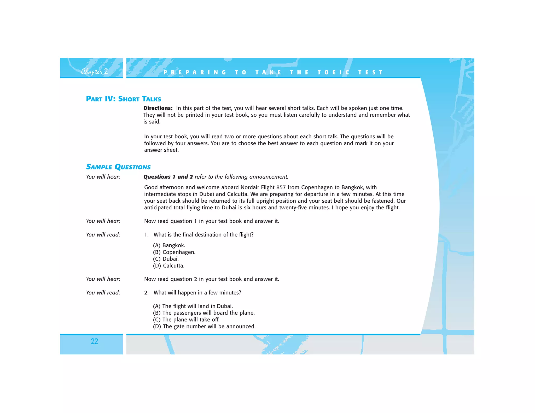 Toeic exam sample | PDF