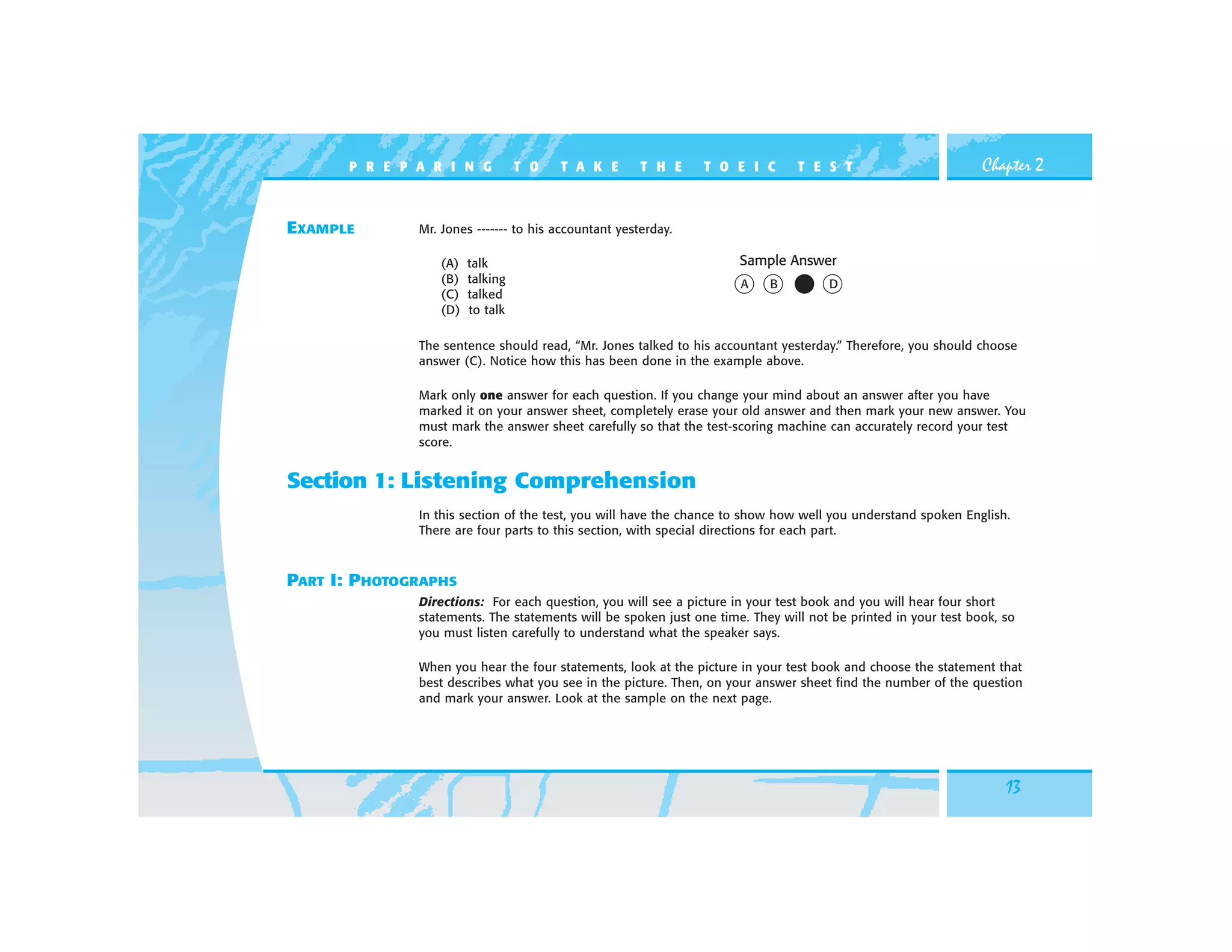 Toeic exam sample | PDF