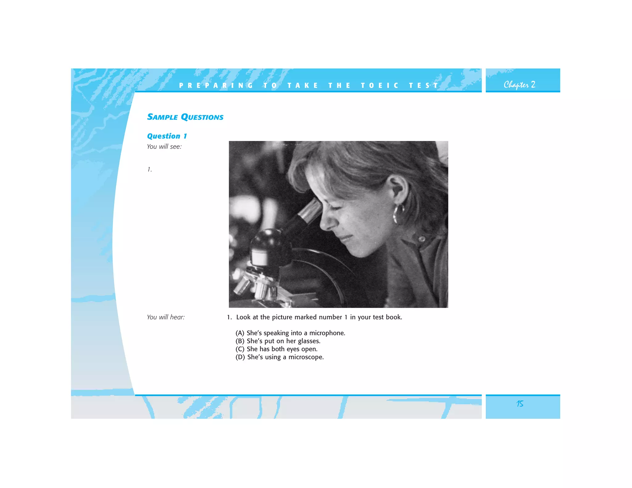 Toeic exam sample | PDF