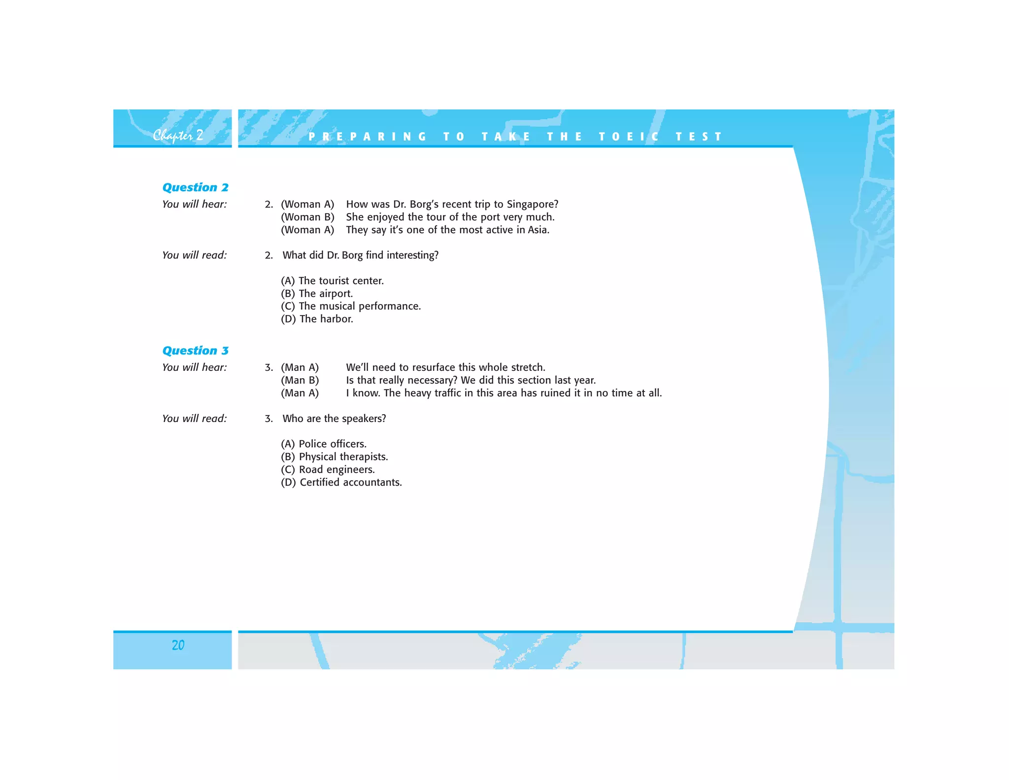 Toeic exam sample | PDF