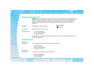 Toeic exam sample | PDF