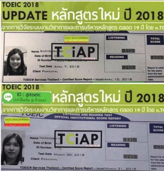 Toeic score analysis | PDF