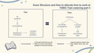 TOEIC Test english – Listening Part 3.pptx