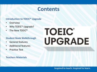 TOEIC Upgrade - Walkthrough | PPTX