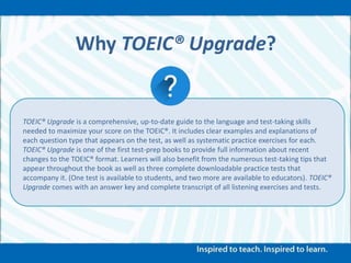 TOEIC Upgrade - Walkthrough | PPTX