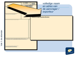 Toelichting invullen CvO | PPT