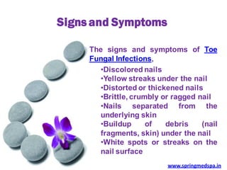 Toe Nail Fungal Infections & Treatments | PDF