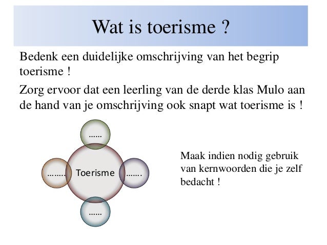 Leisure, recreatie en toerisme