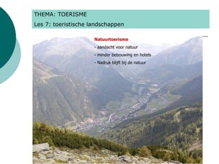 Toeristische landschappen herkennen | PPT