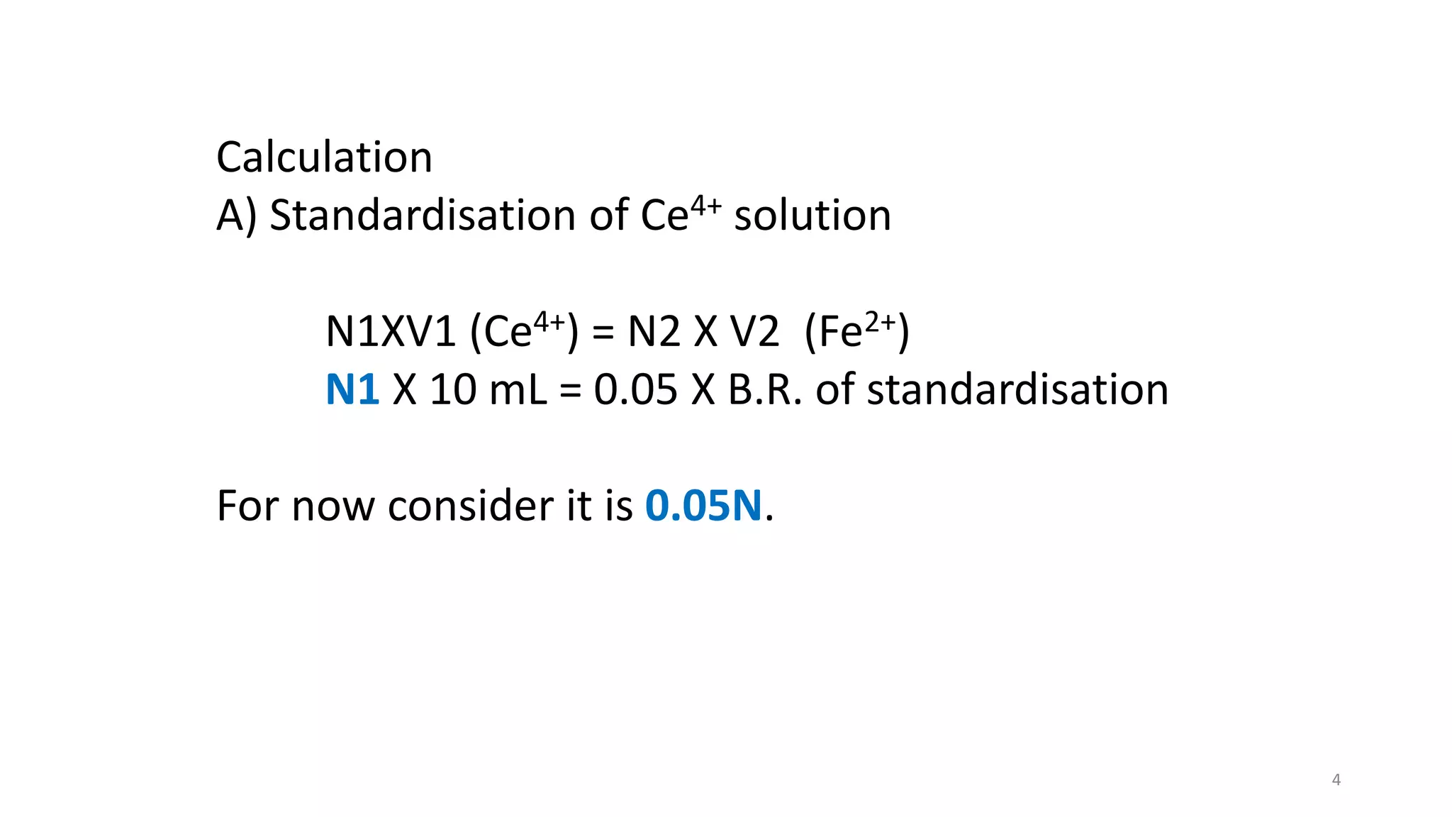 To estimate the amount of nitrite present in the given sodium nitrite ...