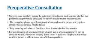 TOE to THUMB transfer ppt.pptx
