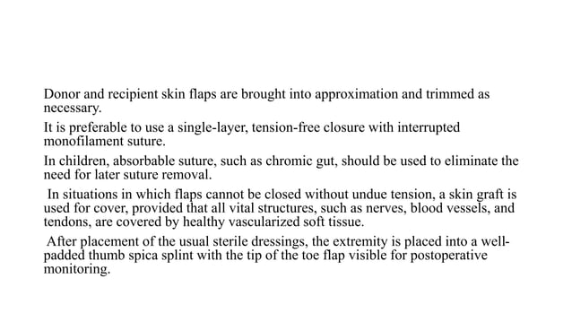 TOE to THUMB transfer ppt.pptx