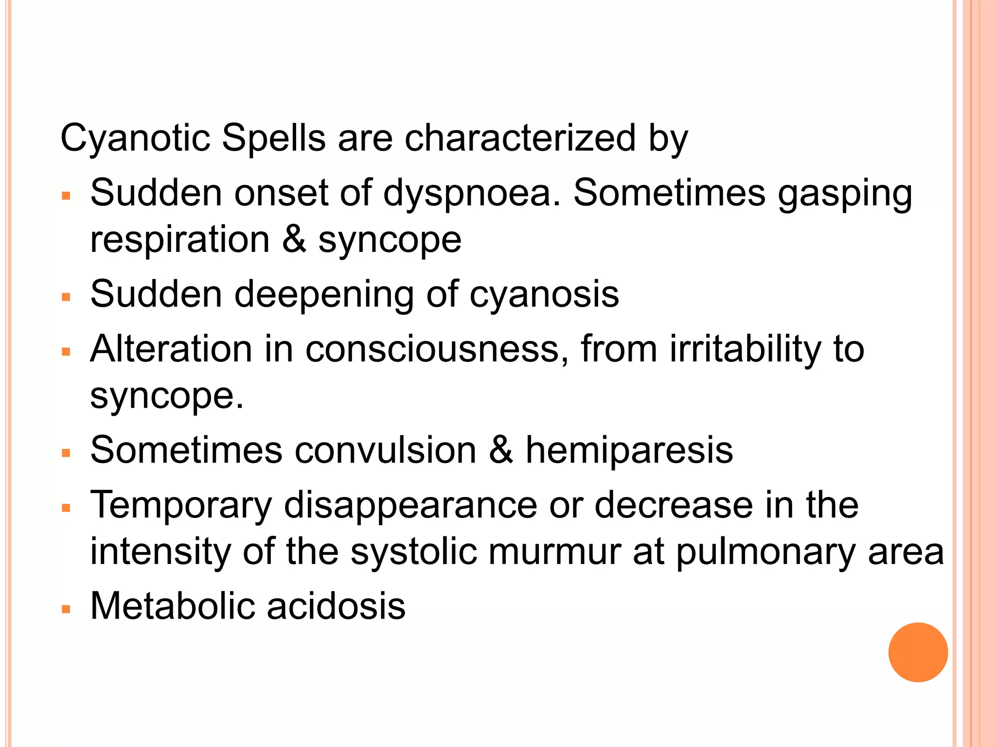 Tetralogy of Fallot (TOF) | PPTX