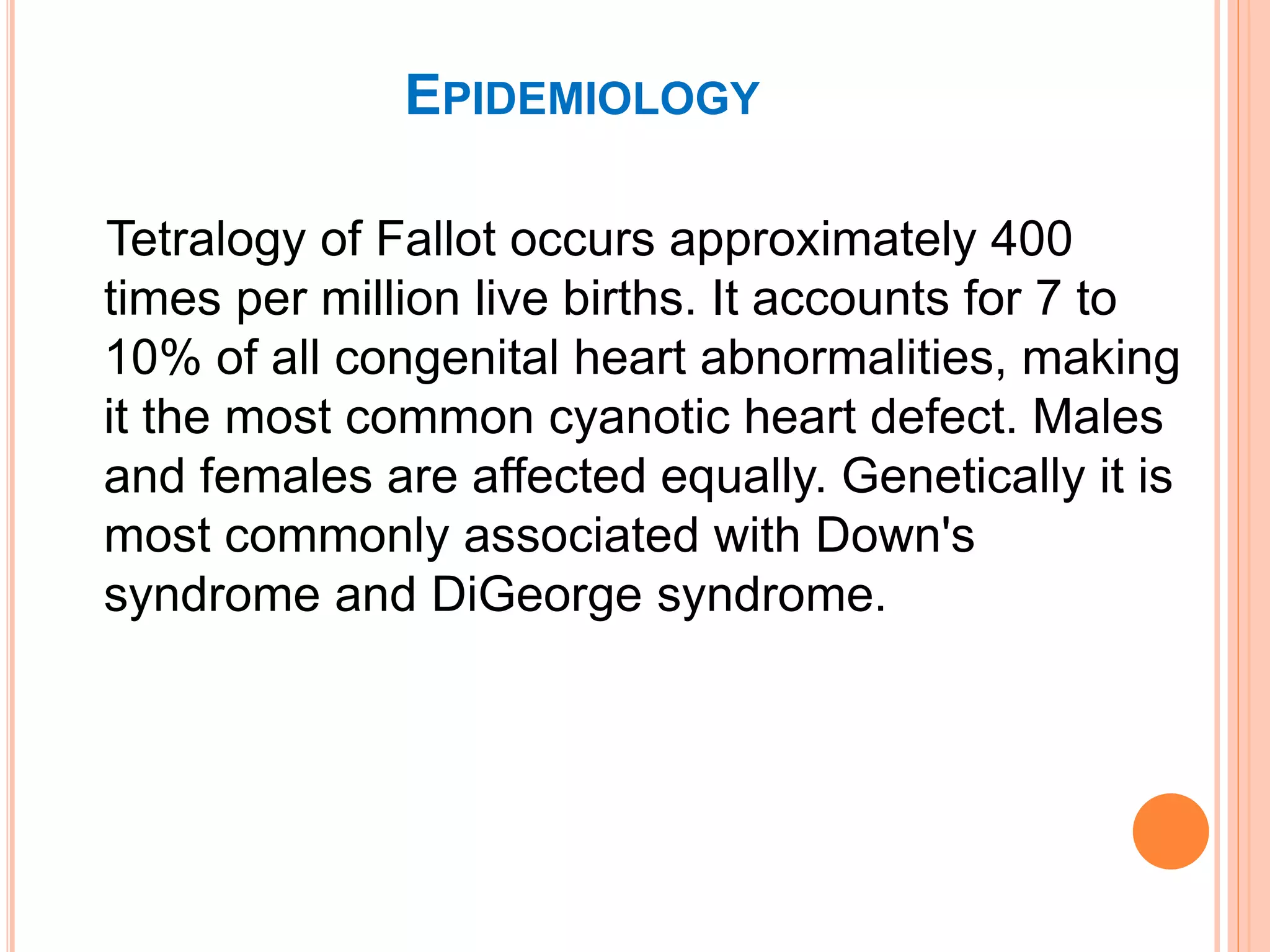 Tetralogy of Fallot (TOF) | PPTX
