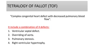 TOF | PPTX | Heart and Cardiovascular Diseases | Diseases and Conditions