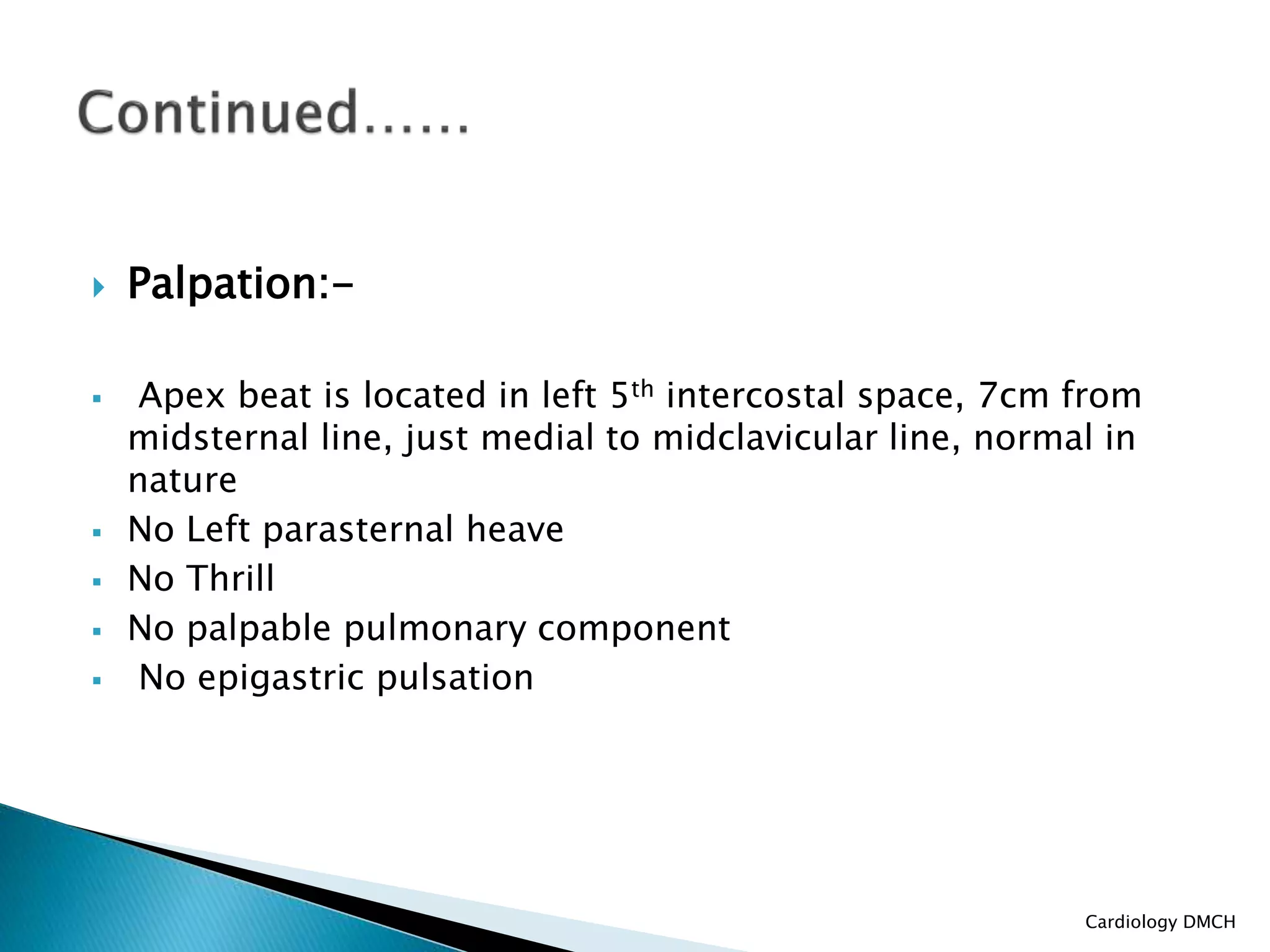 Tetralogy of Fallot long case discussion | PPTX