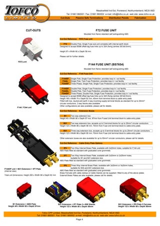 Tofco Feeder Pillars | PDF