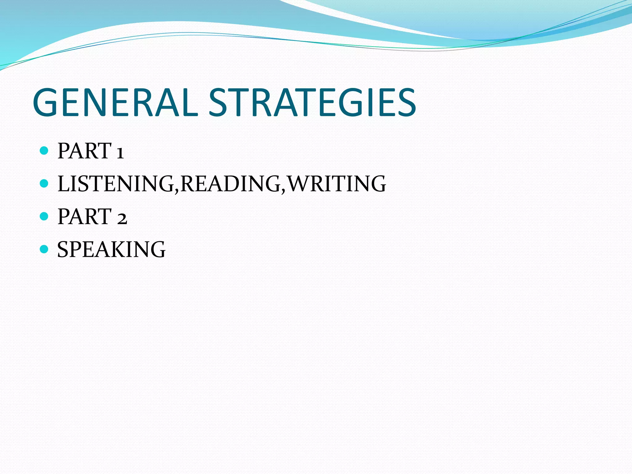 Tofel gre ielts | PPTX