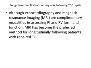 TETRALOGY OF FALLOT | PPTX