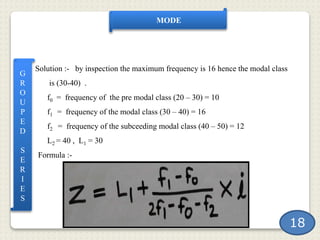 To find mode ppt | PPTX