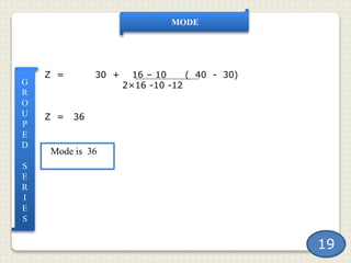 To find mode ppt | PPTX