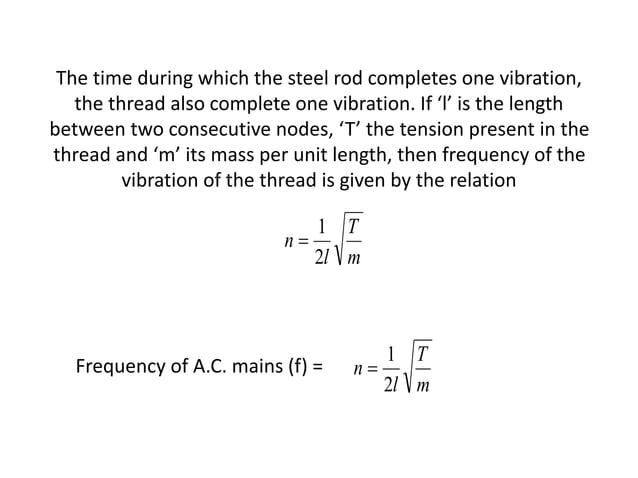 To find the frequency of AC mains using electromagnet or solenoid.pptx ...