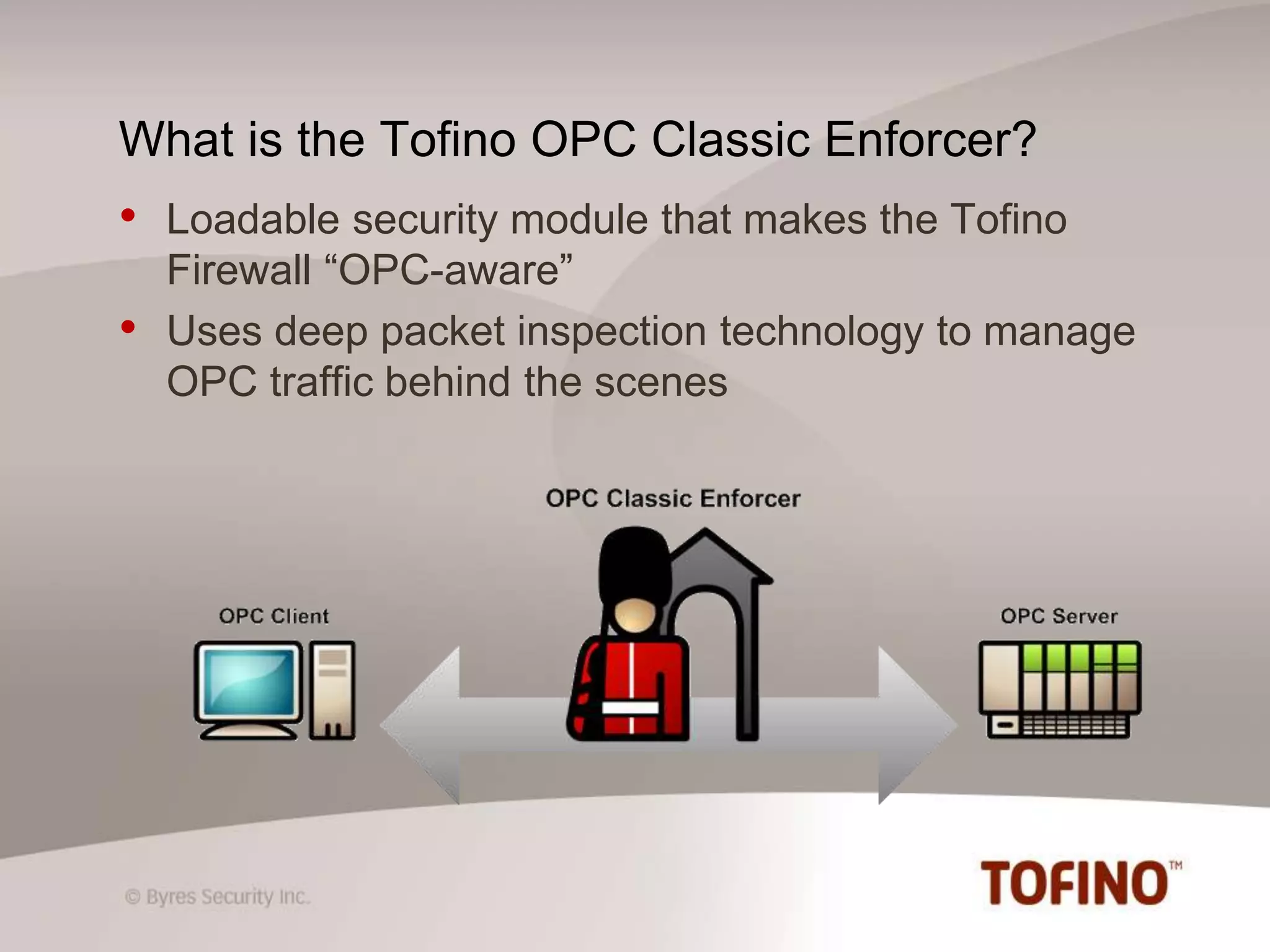 Securing OPC Classic Communications in Industrial Systems | PPSX