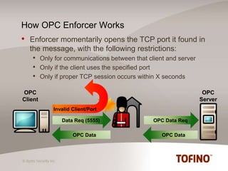 Securing OPC Classic Communications in Industrial Systems | PPSX