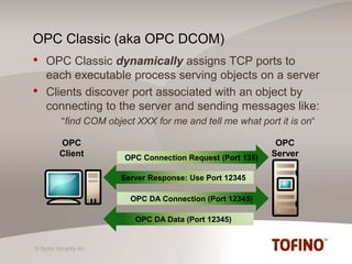 Securing OPC Classic Communications in Industrial Systems | PPSX