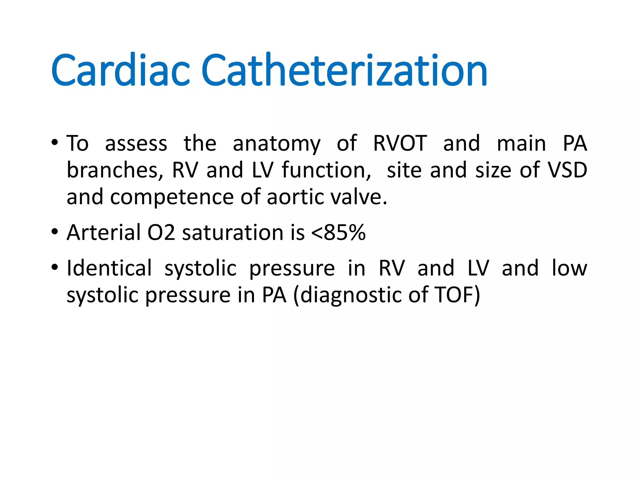 Tetralogy of Fallot (TOF) | PPTX