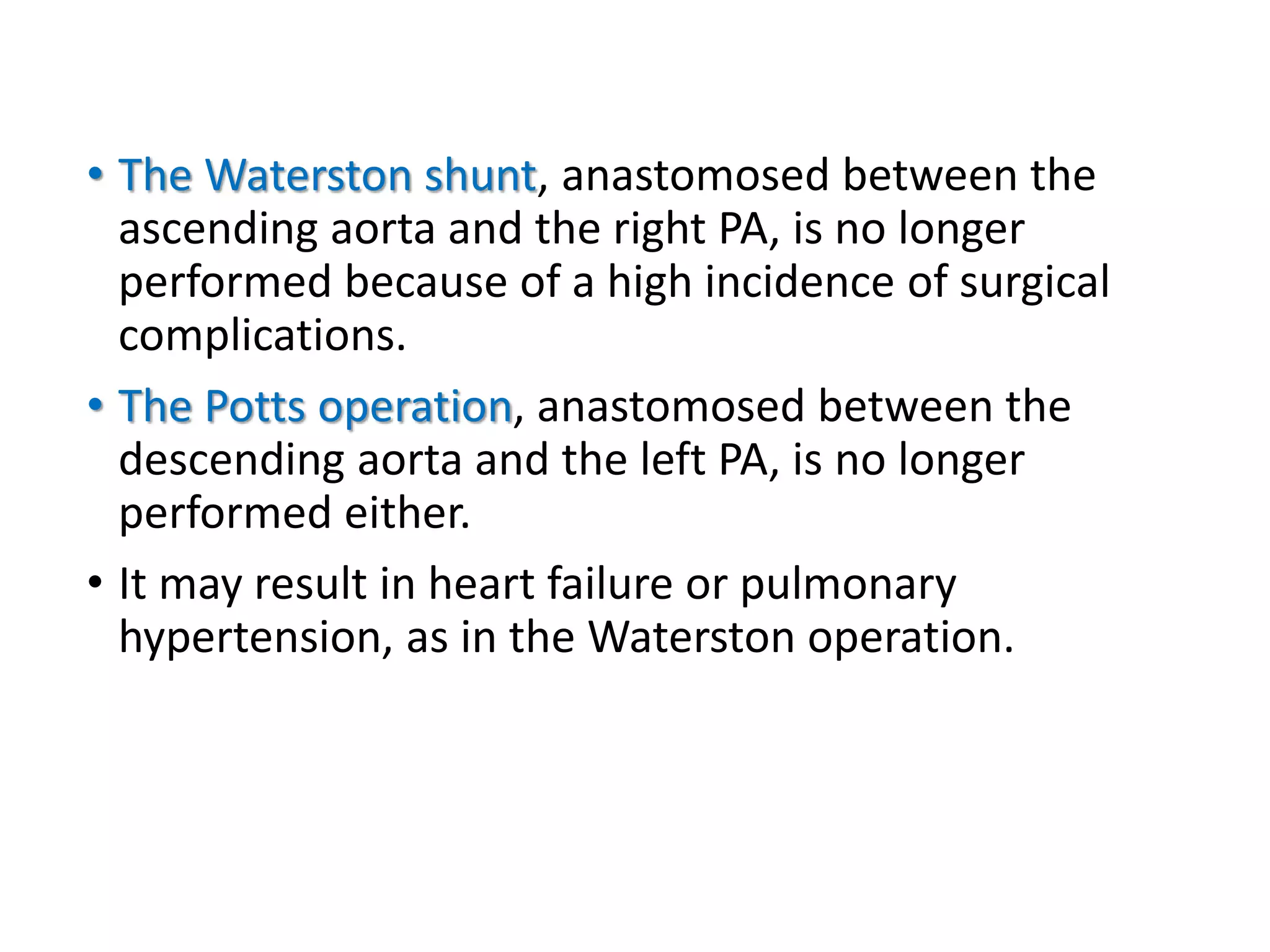 Tetralogy of Fallot (TOF) | PPTX