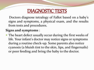 tertalogy of fallot | PPTX