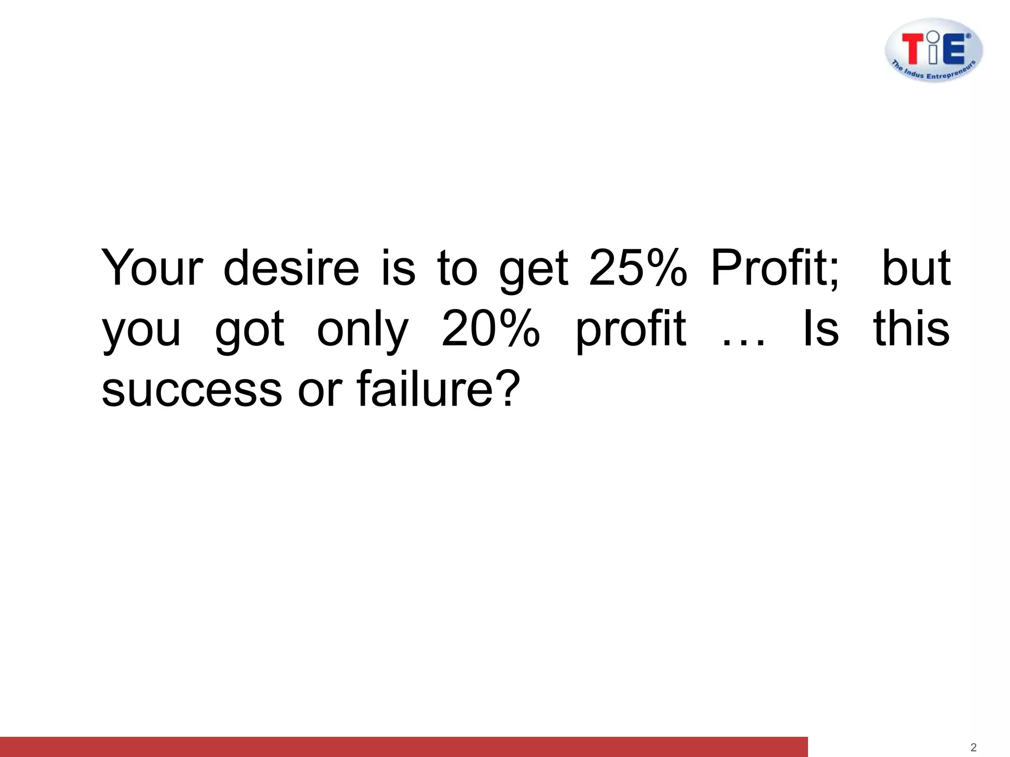 Taste of Failure is Key for Sustainable Success | PPTX | Startups ...