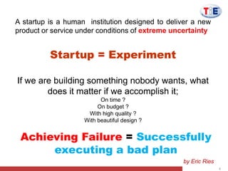 Taste of Failure is Key for Sustainable Success | PPTX | Startups ...