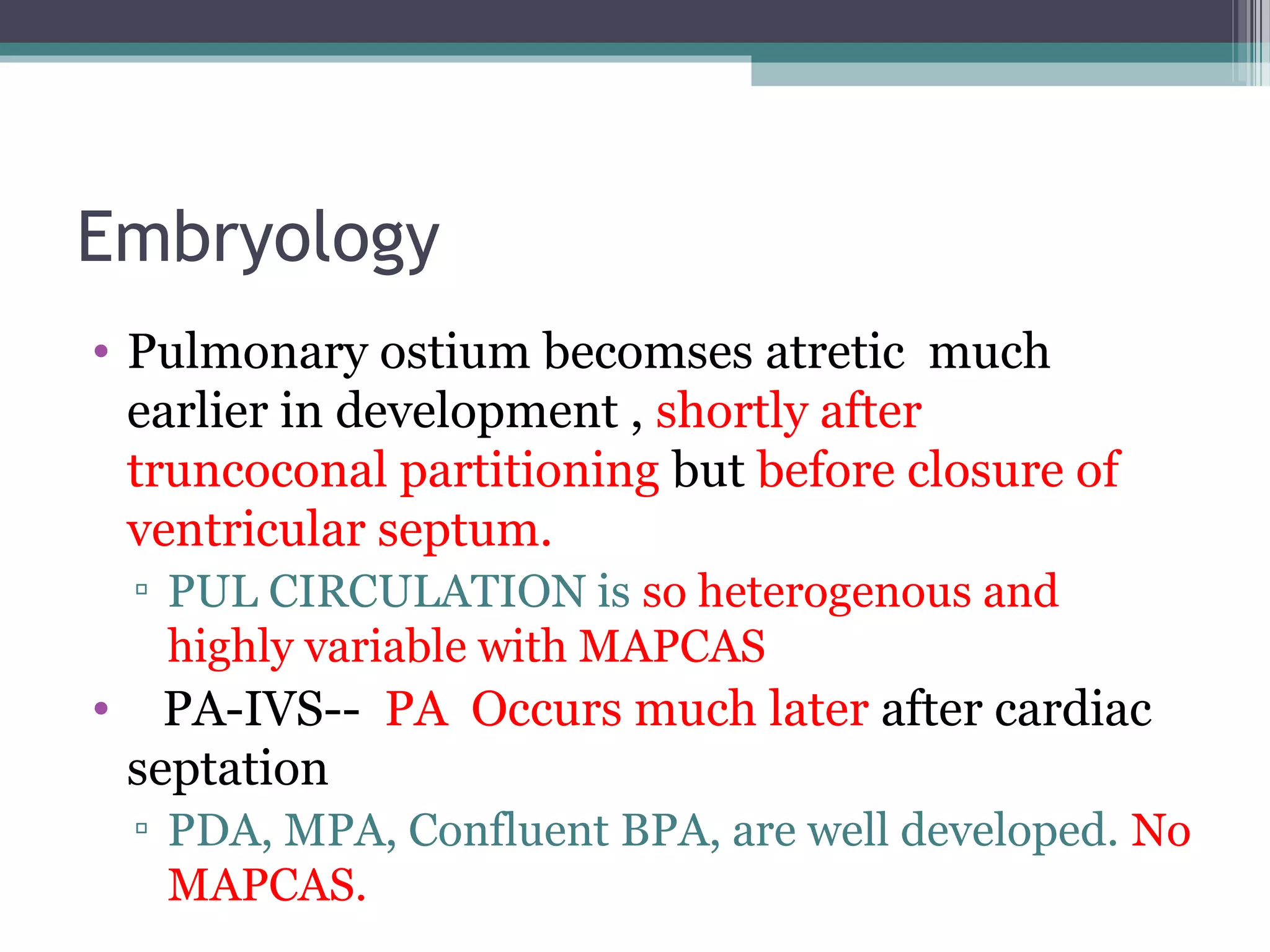 tetrology of fallot (TOF) with pulmonary atresia | PPT