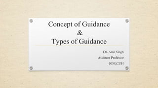 CONCEPTUAL-UNDERSTANDING OF GUIDANCE | PPT