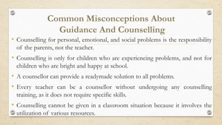 CONCEPTUAL-UNDERSTANDING OF GUIDANCE | PPT