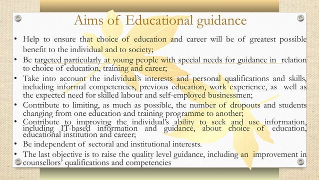 CONCEPTUAL-UNDERSTANDING OF GUIDANCE | PPT