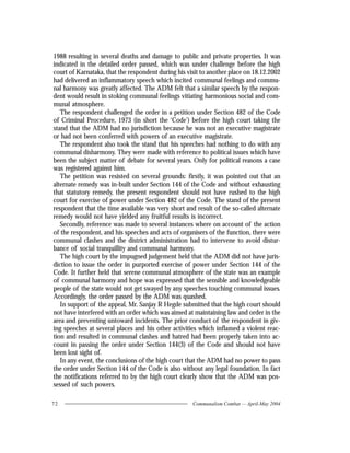 Judgement: Praveen Togadia (Hate speech) case | PDF