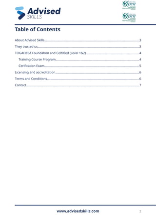 TOGAF EA Course Overview | PDF