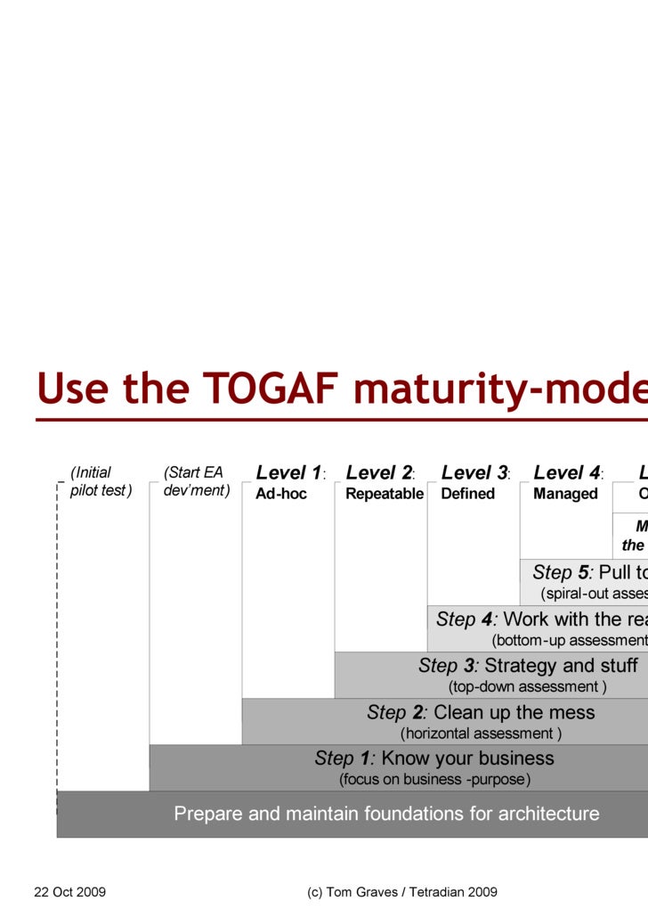 TOGAF Maturity Model
