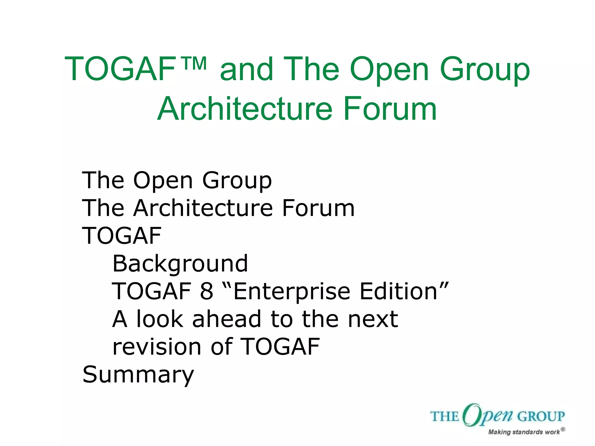 TOGAF Complete Slide Deck | PPT