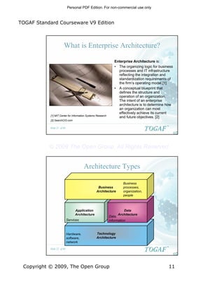 Togaf v9-m1-management-overview | PDF