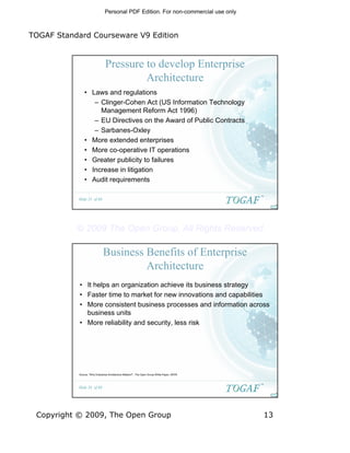 Togaf v9-m1-management-overview | PDF