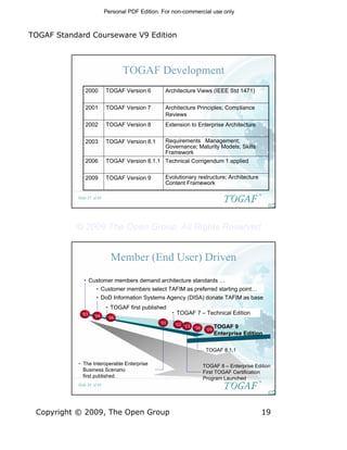 Togaf v9-m1-management-overview | PDF